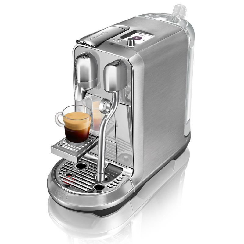 Machine à café Nespresso Métallique - Silver + 10 Capsules NESPRESSO ...